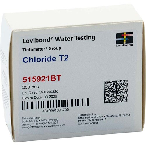 515921BT, Lovibond® Chloride T2 Tablet Reagent (pack of 250)