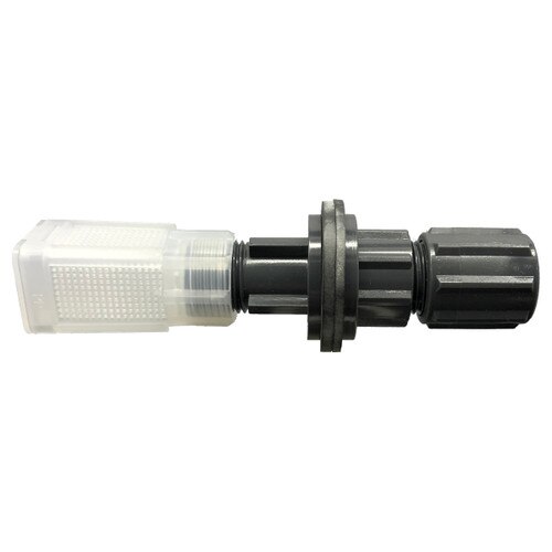 26860 | Bulkhead Fitting Assembly with Strainer, PVC, 3/8 in OD Tubing ...