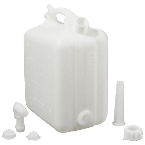 F11859-0025 | SP Bel-Art Polyethylene Jerrican with Spigot; 10 Liters ...